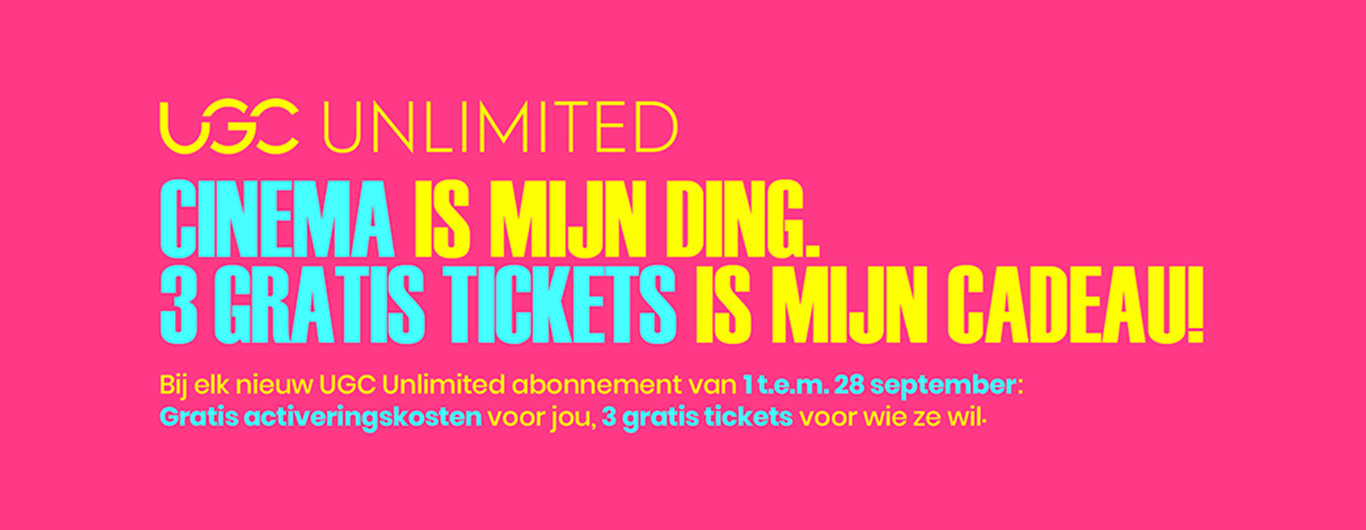 Films nu bij UGC, uurrooster, online reservering. - UGC.be