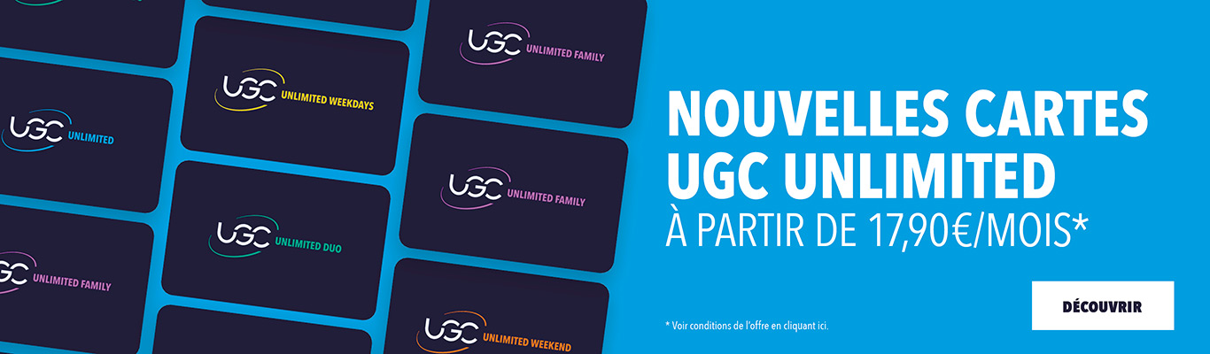 Cartes UGC Unlimited, Carte UGC+, Carte UGC Solo - UGC.be