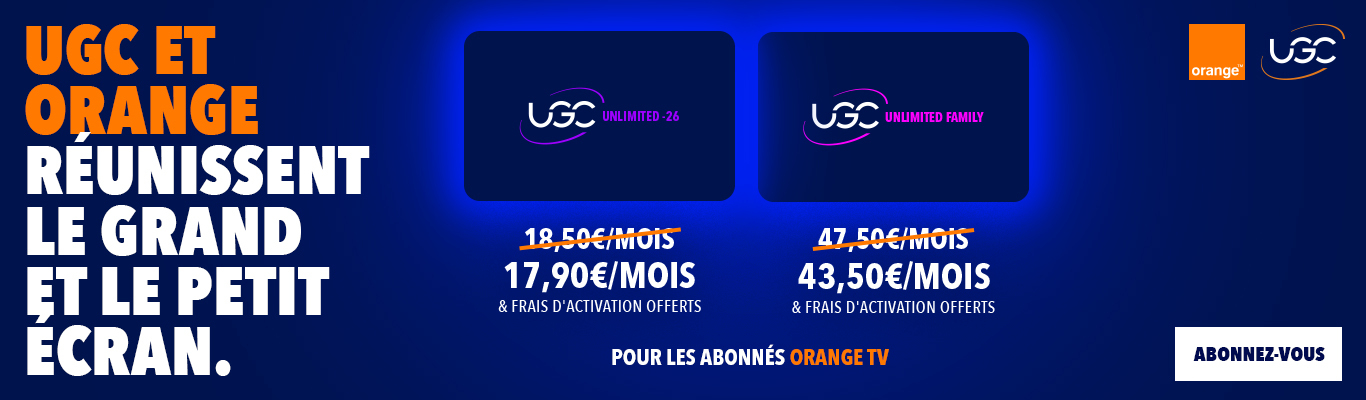 Films à l'affiche, horaires des séances, réservation en ligne - UGC.be