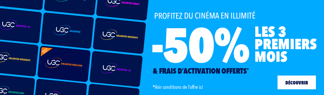 Films à l'affiche, horaires des séances, réservation en ligne - UGC.be