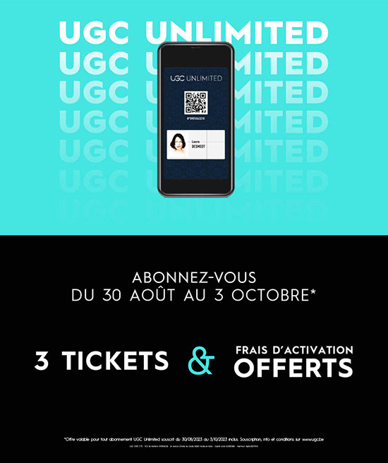 Films à l'affiche, horaires des séances, réservation en ligne - UGC.be